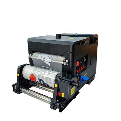 China DTF Shaking Powder Machine for Inkjet Printer and A3 Roll PET Film Printing Machine for sale