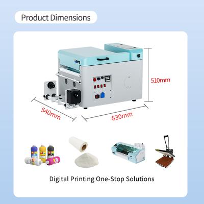 China Fully Automatic 35CM DTF Powder Shaker Machine, Low Energy Consumption, Advanced Design, Hidden air Purifier, Saves Space for sale