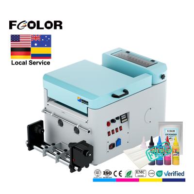China FCOLOR 3.0 Upgrade 35CM Big Width Automatic DTF Powder Shaker Machine with Built-in Smoke Purifier for T-shirt DTF Printing for sale