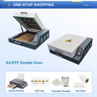 China High Efficiency Double Layer DTF Dryer Oven A3 Print Dimension Fast Curing for sale