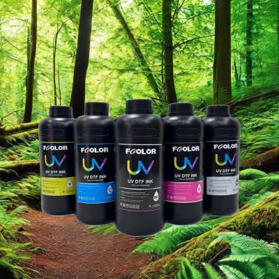 China Premium UV DTF Ink for Epson I3200 XP600 I1600 TX800 Strong Adhesion, No Clogging, Vibrant Colors for sale
