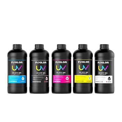China FCOLOR Neutral UV DTF Ink for Epson I3200 Xp600 L805 L1800 Dx5 Dx7 R1390 R2000 P400 Printhead for sale