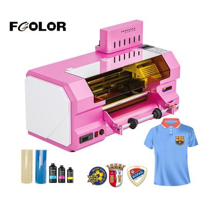 China Fcolor No MOQ 3D UV Embossed Label Printer New Raised Logo Printing Machine for Clothing Shoes Bags No Mold Fast Delivery for sale