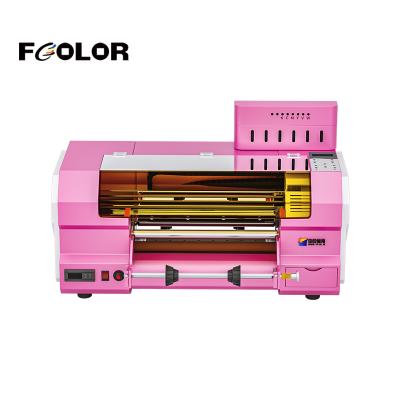 China Fcolor No MOQ 3D UV Embossed Label Printer New Raised Logo Printing Machine for Clothing Shoes Bags No Mold Fast Delivery for sale
