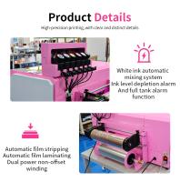 China A3 UV DTF Thick Label Printer 3D Crystal Sticker Printing Machine for sale