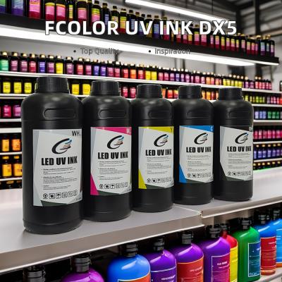 China DX5 LED UV Curable Ink For Epson Printer , Digital UV Dye Ink For Digital Printing for sale