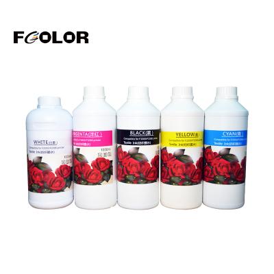 China FCOLOR Cheap High Quality DTG Textile Ink for Epson L800 L1800 Dtg Printer for sale