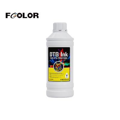 China 1000ml Textile Printing Pigment DTG Ink White For Epson I3200 DTG Printer for sale