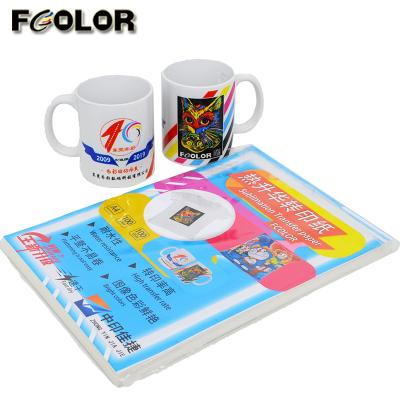 China FCOLOR Fast Dry A4 Sublimation Paper Heat Transfer Printing Paper 8.5x11 11x17 13x19 for sale