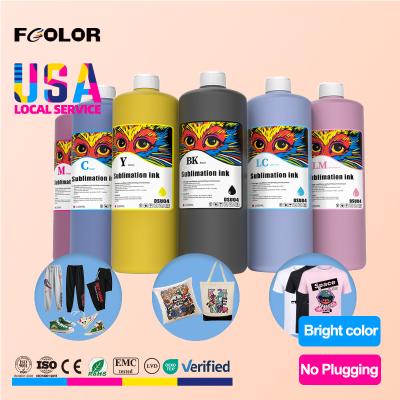 China Fcolor Sublimation Coating High Quality for Wood Fabric Mugs Glass Ceramic Metal Sublimation Dye Ink Pretreatment Liquid for sale