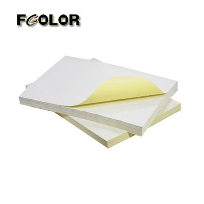 China FCOLOR Favourable Waterproof Self Adhesive Label Sticker Paper Sheet in Food Bottle Packing Label for sale