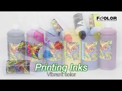 fcolor excellent vibrant kcmy pk gray sublimation ink for epson ecotank et 8550 8500