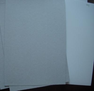 Duplex board paper