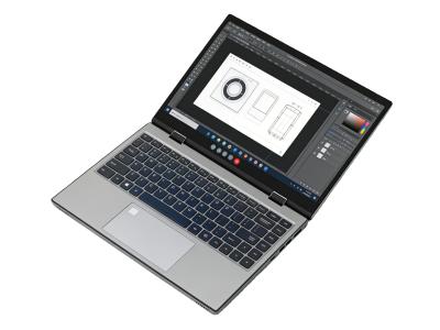 China New 14Inch Touch Screen Yoga Intel Celeron N95 ABS 360 Transformer Laptop with Camera Guangdong Origin Plug Design for sale