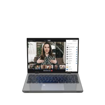 China 14Inch Touch Screen Yoga Intel Celeron ABS 360 Transformer Laptop English Windows 11 Business SSD Guangdong Origin Plug Design for sale