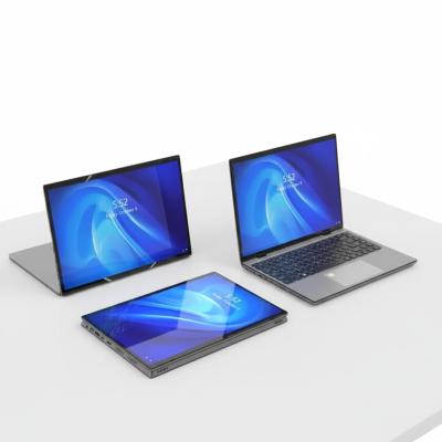 China New 14Inch Touch Screen Yoga Intel Celeron N95 ABS 360 Transformer Laptop Camera Windows 11 Guangdong Origin Plug Design Stock for sale