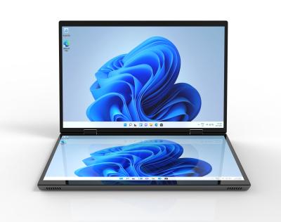 China 2026 Upgraded  DualScreen Laptop Touch for Stock Trading Data Comparison 360 Flip Design HighEfficiency Turbo Cooling for sale