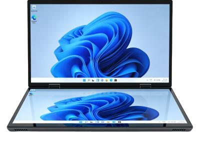 China 2026 Upgraded DualScreen Laptop Touch for Stock Trading Data Comparison 360 Flip Design HighEfficiency Turbo Cooling for sale
