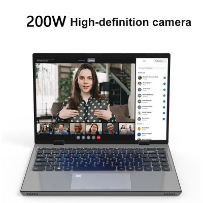 China New Original 14 Inch Touch Screen Yoga Laptop 200W High-Definition Camera Intel Celeron N95 IPS Panel Durable Metal Body US for sale