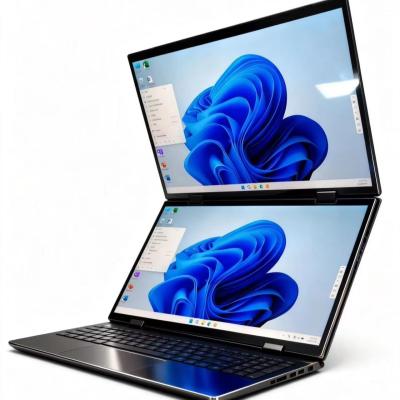 China Dual Touch Screen Laptop Computer 14 Inch Touchscreen Notebook PC Windows Intel Processor for sale