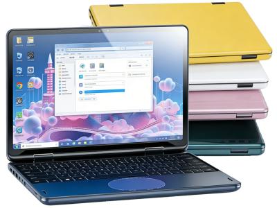 China Holiday Gift New Factory Direct 11Inch IPS Display Business UltraThin Portable Laptop DDR4 RAM SSD Storage Intel N100 for sale