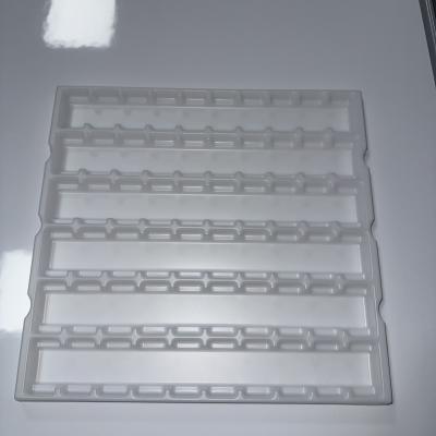 China PP Tray Natural Color 1.2mm Thickness ESD Plastic Tray for Electronic Components Storage Customizable Jiangsu Origin Blister for sale