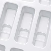 China Electronic Components Use Blister Inner Trays  PP  Anti Static Customizable Packaging Trays for sale