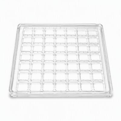 China Transparent Recyclable PET Sheet Formed Tray for Hardware Goods Crystal Clear Display Packaging Vacuum Blister Box for sale