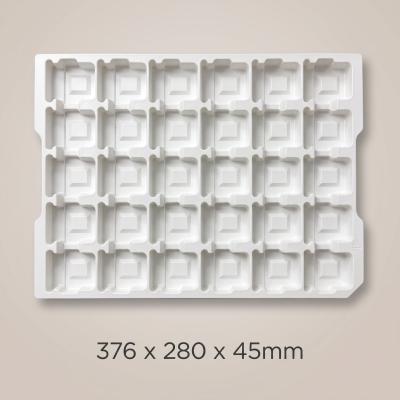 China ESD Safe Blister Tray Customized PET ABS PP PC Material IC Chip Tray for Semiconductor SMT Assembly Factory Direct Supply for sale