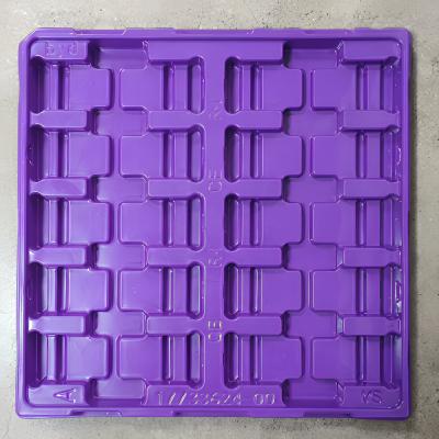 China Custom Color Size Anti Static Conductive Blister Tray PET ABS PP PC IC Chip Tray for SMT PCB Assembly Components for sale