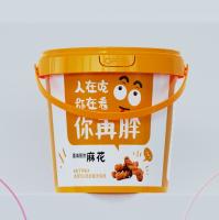 China Transparent Plastic Bucket 300ml to 5L Capacity Food-Grade Container with -20°C to 120°C Temperature Range for sale