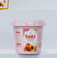 China Transparent Plastic Bucket 300ml to 5L Capacity Food-Grade Container with -20°C to 120°C Temperature Range for sale