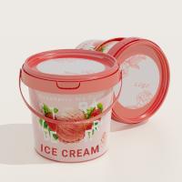 China Transparent Plastic Bucket 300ml to 5L Capacity Food-Grade Container with -20°C to 120°C Temperature Range for sale