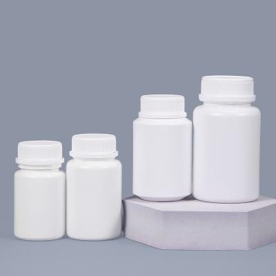 China Logo Acceptable Empty Plastic Medicine Bottle for Capsule Tablets Vitamine Storage for sale