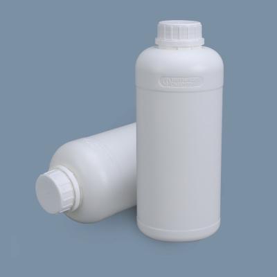 China 1000ML Round Pill Bottles Recyclable Fluorinated Plastic Bottles Reagent Grade for sale