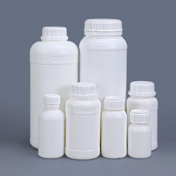 Quality 500ML Round Bottle With Tamper Evident Lid And Fluorinated Material For Screen for sale