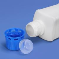 China 100ml HDPE Square Laboratory Reagent Bottle Containers Screw Cap for sale