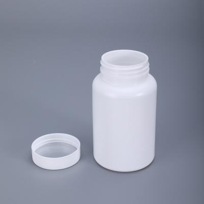 China 200Ml Hdpe Plastic Bottle For Pill Capsules Vitamin Powder Medicine Container Suitable for sale