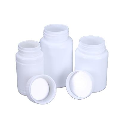 China Acceptable Customer's Logo HDPE Plastic Bottle for Capsule Supplement Medicine Pill for sale