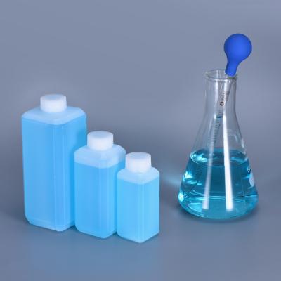 China Anti-corrosion Square Empty Bottles 20ML HDPE Plastic Container for Reusable Packaging for sale