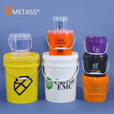 Cina Contenitore di imballaggio spesso 20L 5 galloni secchio di plastica per il trasferimento di calore stampa in vendita