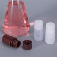 China Lab Testing PP Plastic Reagent Vials with 5ml 6ml Capacity and SCREW CAP Sealing Type for sale