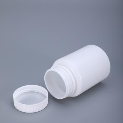 Cina Logo del cliente accettabile Bottiglie di compresse di plastica bianche vuote da 200 ml per capsule di medicina in vendita