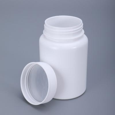 Cina Logo del cliente accettabile Bottiglie di compresse di plastica bianche vuote da 200 ml per capsule di medicina in vendita