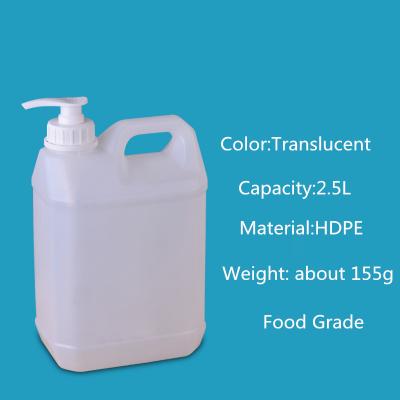 China Durable and 10 Litre Square HDPE Plastic Water Alcohol Oil Container Bottle with Pump for sale