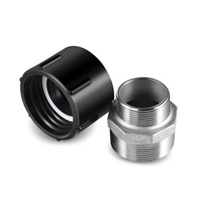 China IBC Tanks Reducing Valve S60*6 Adapter Fittings Connector Replacement in Coarse Thread for sale
