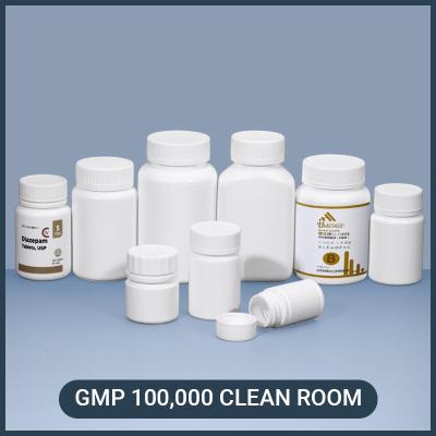Cina 70 ml Bottiglia di compresse di plastica medica vuota con coperchio per reagente biochimico in vendita