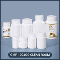 China Empty Vitamin Plastic Pill Containers Capsule Medicine Bottles Bulk for sale
