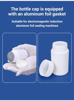 Cina Contenitore di bottiglia di pillole di plastica vuota da 50cc Bottiglia di medicina vuota per capsule chimiche in vendita