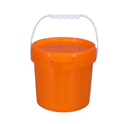 China Round Paint Custom Printed Plastic Bucket for Packaging Container Logo Customrized for sale